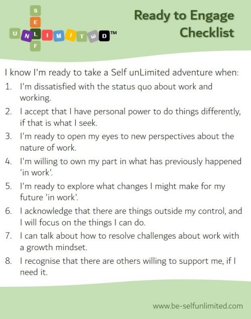 Ready to engage with a different workscape experience? – Self unLimited